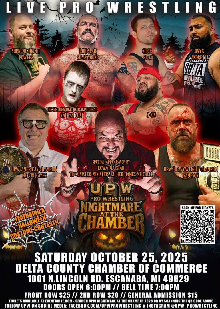 Results – UPW “Nightmare at the Chamber” – 10/25/25 – The Indy ...