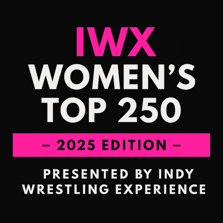 2025 IWX WOMEN’S TOP 250 – The Indy Wrestling Experience